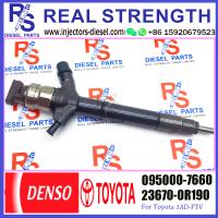 China Common Rail Injector 23670-0R190 095000-7660 095000-7670 095000-6410 095000-6960 23670-0R140 23670-0R030 23670-09180 for sale