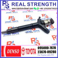 China Common Rail Injector 23670-0R190 23670-0R030 23670-0R140 095000-7670 in stock for sale