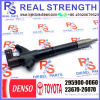 China Common Rail Injector 2959000060 23670-26070 295900-0060 2367026070 for sale