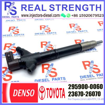 China Common Rail Injector 2959000060 23670-26070 295900-0060 2367026070 for sale