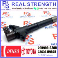China 23670-51060 295900-0300 diesel fuel injector engine pump injector sprayer 23670-51060 295900-0300 for sale