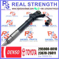 China Common Rail Fuel Injector 295900-0010 23670-26011 For TOYO-TA for sale
