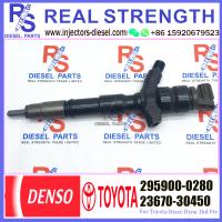 China Common rail fuel injector for Hilux 2KD 295900-0280 / 295900-0210 / 23670-30450 for sale