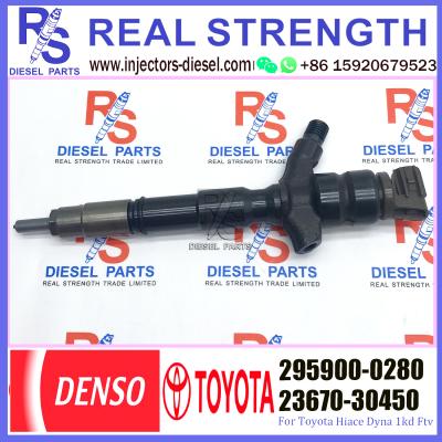 China Common rail fuel injector for Hilux 2KD 295900-0280 / 295900-0210 / 23670-30450 for sale