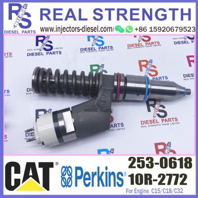 China Diesel C15/C18/C32 Engine 253-0618 10R-2772 Fuel Injector common rail injector Original for sale