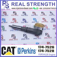 China Diesel Engine Fuel Injector Excavator Accessories Diesel Motor Parts 1747526 174-7526 for Caterpillar CAT 3412E 651E 657 for sale