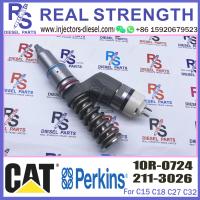 China common rail injector 211-3026 10R-0724 10R-9787 for Caterpillar Engine 3406E/3456/C18 for sale