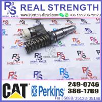 China Diesel engine fuel injector 2490746 249-0746 for CAT Caterpillar 3512B excavator for sale