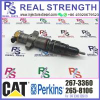 China Common rail Injector Diesel fuel Injector Sprayer 265-8106 266-4446 267-3360 for CAT C7 C9 Engine for sale