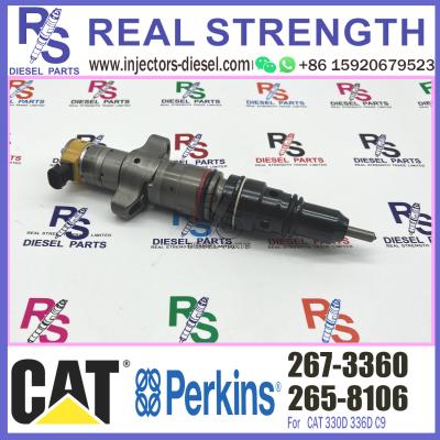 China Common rail Injector Diesel fuel Injector Sprayer 265-8106 266-4446 267-3360 for CAT C7 C9 Engine for sale