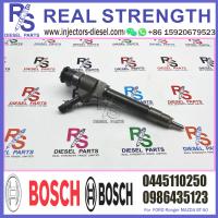 China Diesel Fuel Injector WLAA13H50 0445110250 For Mazda BT-50 2.5 CDVi for sale