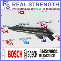 China Diesel fuel Injector assembly common rail injector 0445120034 for diesel engine for sale