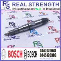 China OEM BOSCH Diesel Injector Faw Engine Bosch Common Rail Injector 0445120078 for sale
