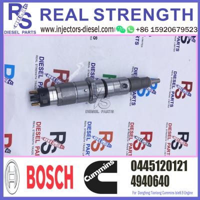 China Diesel Fuel Injector 0445120121 for cummins ISLe-eu3 enging parts injector diesel for sale