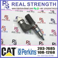 China Diesel Engine Fuel Injector Excavator Accessories Diesel Motor Parts 2037685 203-7685 for Caterpillar CAT 16H C-10 C-12 for sale