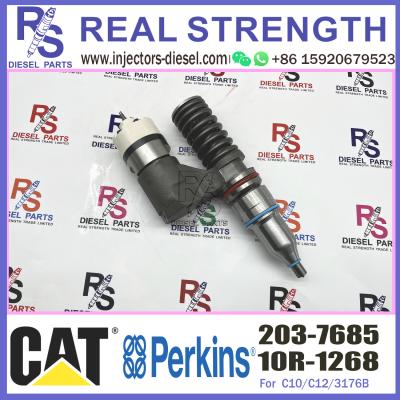 China Diesel Engine Fuel Injector Excavator Accessories Diesel Motor Parts 2037685 203-7685 for Caterpillar CAT 16H C-10 C-12 for sale