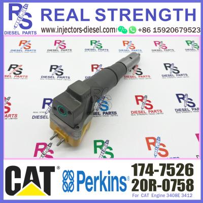 China Diesel Engine Fuel Injector Excavator Accessories Diesel Motor Parts 1747526 174-7526 for Caterpillar CAT 3412E 651E 657 for sale