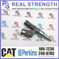China Diesel Fuel Common Rail Injector 2490705 10R7236 249-0705 10R-7236 For CAT C13 Excavator for sale