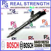 China Diesel Fuel Injector 0445110253 0445110254 For Hyundai Santa Fe 2.2 CRDi for sale