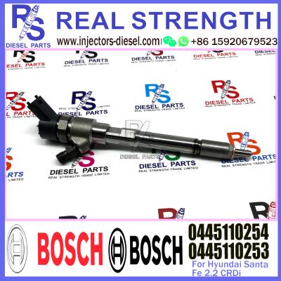 China Diesel Fuel Injector 33800-27800 0445110253 0445110254 For Hyundai Santa Fe 2.2 CRDi for sale