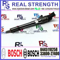 China Original Car Fuel Injector Nozzles 33800-27400 0445110258 0445110257 For New Hyundai Kia TUCSON SPORTAGE for sale
