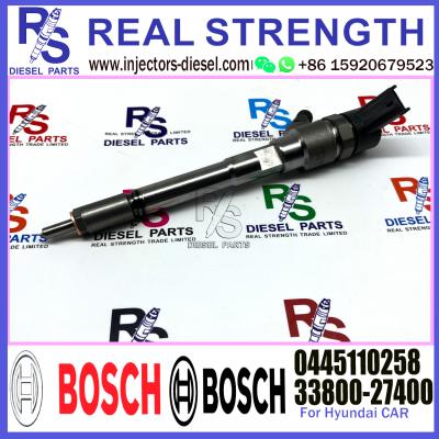 China Original Car Fuel Injector Nozzles 33800-27400 0445110258 0445110257 For New Hyundai Kia TUCSON SPORTAGE for sale