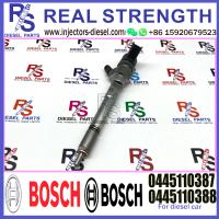 China Diesel Fuel Common Rail Injector 0445110388 0445110387 For HUATAI RA415 RA420 RA425 RA428 for sale