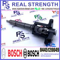 China 0445120048 0445120049 ME223750 Diesel Fuel Common Rail Injector Assembly For Mitsubishi fuso 4m50 Canter for sale