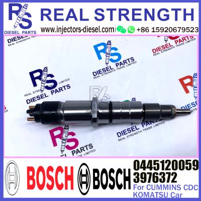 China Diesel Fuel Injector 3976372 0445120059 0445120231 0445120123 For CUMMINS KOMATSU for sale