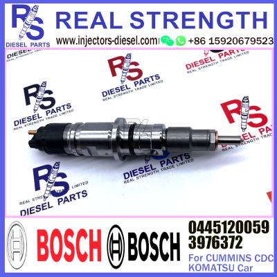China Cummins engine QSB6.7 6D107 komatsu PC200-8 Fuel Injector 3976372 4945969 5263262 0445120059 for sale