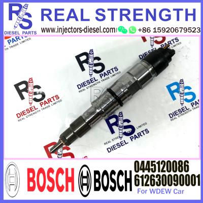 China Diesel engine spare part Common Rail Fuel Injector 0445120086 612630090001 for FOTON/CNHTC/JAC/SHANQI/WEICHAI for sale