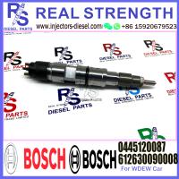 China Diesel engine spare part Common Rail Fuel Injector 612630090008 0445120087 for WDWE for sale