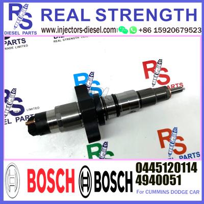China BOSCH Diesel Injector 0445120114 4940051 Diesel Engine fuel INJECTOR 0445120114 4940051 For CUMMINS DODGE Engine for sale