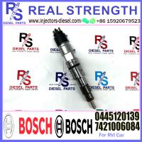 China Diesel Common Rail Fuel Injector 0445120139 0445120138 7421006073 7421006084  For RVI Engine for sale