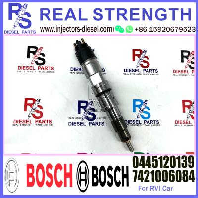 China Diesel Common Rail Fuel Injector 0445120139 0445120138 7421006073 7421006084  For RVI Engine for sale