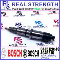 China Diesel Fuel Injector 4945316 0445120140 For VW CUMMINS Constellation/Volksbus for sale