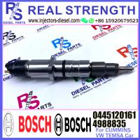 China Genuine common rail injector 0445120161 0445120204 0445120267 For CUMMINS ISDE 4988835 5253221 5269194 for sale