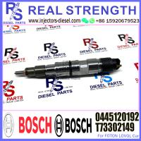 China BOSCH Common Rail Injector Assembly 0445120192 T73302149 for FOTON LOVL engine for sale