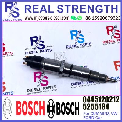 China Diesel Common Rail Feul Injector 0445120212 5255184 for Cummins ISB5.9 Diesel Engine for sale