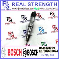 China Diesel fuel Injector 0445120229 X57507500024 for bosch engine MTU BR1600 for sale