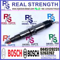 China excavator parts PC210-8 PC200-8 Injector 6754-11-3011 0445120231 5263262 for Komatsu CUMIINS engine for sale