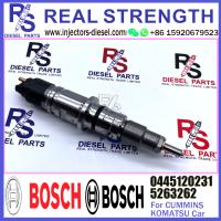 China excavator parts PC210-8 PC200-8 Injector 6754-11-3011 0445120059 0445120231 5263262 for Komatsu CUMIINS engine for sale
