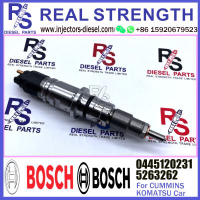 China excavator parts PC210-8 PC200-8 Injector 6754-11-3011 0445120059 0445120231 5263262 for Komatsu CUMIINS engine for sale