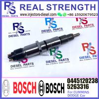 China 0445120238 5263316 BOSCH Diesel Injector For Dodge Cummins 5.9L for sale