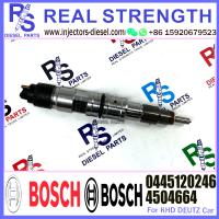 China Diesel Engines Parts BOSCH Diesel Injector 0445120246 4504664 For Deuitz KHD for sale