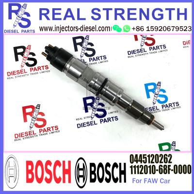 China 0445120262 1112-68F-0000 BOSCH Diesel Injector 0445120262 1112010-68F-0000 For FAW for sale