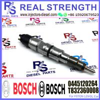 China Diesel Fuel Common Rail Injector 0445120192 0445120264 T832360008 For FOTON LOVOL for sale