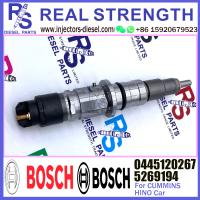 China 0445120192 Common Rail Injector 0445120264 5269194 For Cummins 150T1 HINO for sale