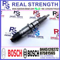 China 0445120272 87581565 Common Rail Injector For  Cummins 8.3 KOMATSU for sale