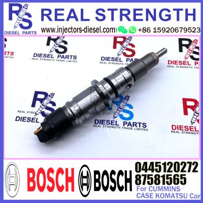 China 0445120272 87581565 Common Rail Injector For  Cummins 8.3 KOMATSU for sale
